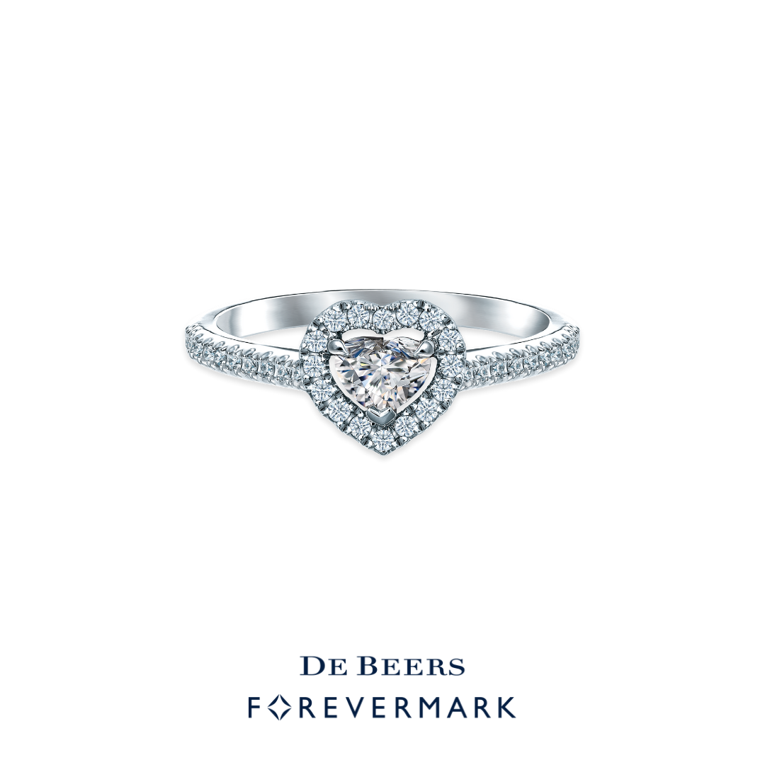 Forevermark Centre of My Universe Heart Ring | D&P Malaysia